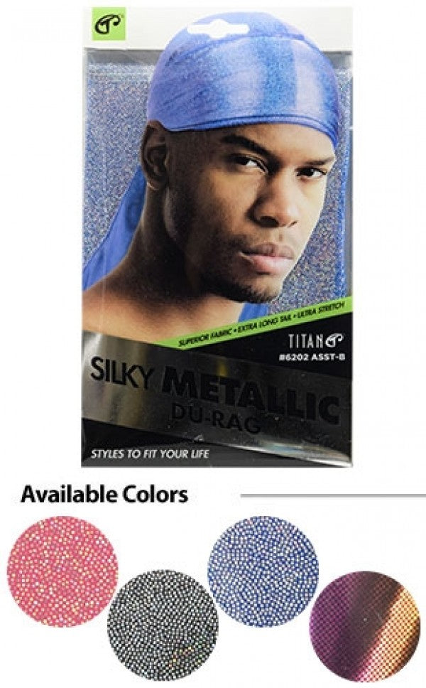 White Metallic Durag – NY Hair & Beauty Warehouse Inc.