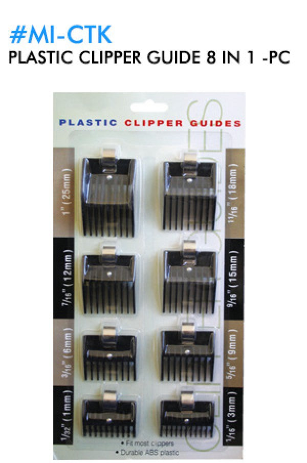 Plastic Clipper Guide 8 in 1 – NY Hair & Beauty Warehouse Inc.