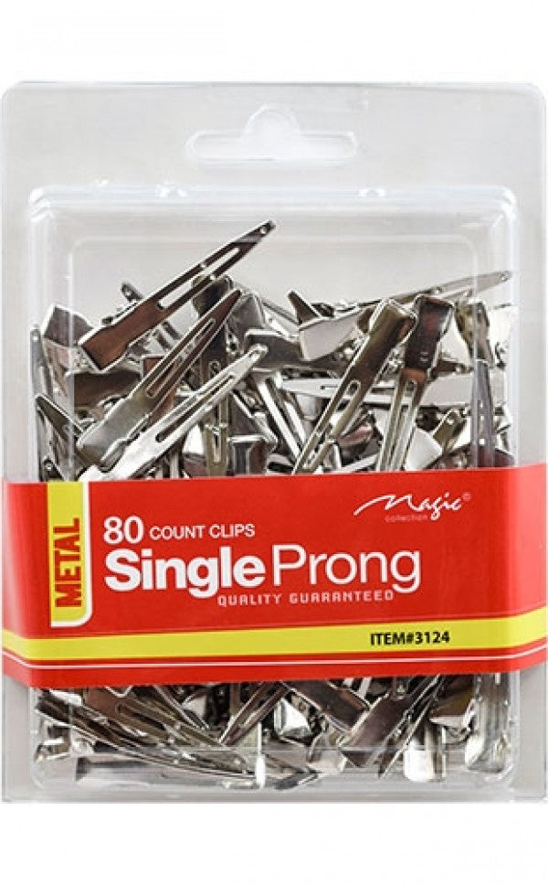 80 Pc Single Prong Clips – NY Hair & Beauty Warehouse Inc.