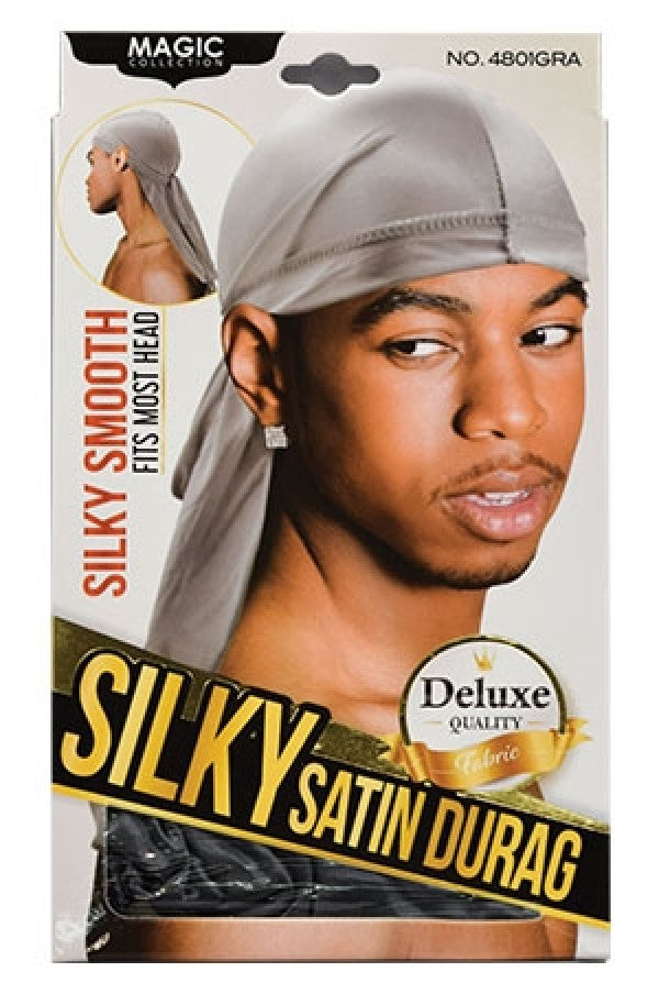 Silky satin Durag- 4801 Gray – NY Hair & Beauty Warehouse Inc.