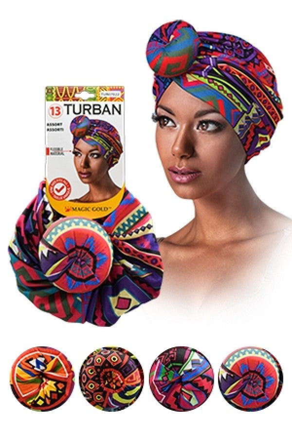 Magic Gold Turban – NY Hair & Beauty Warehouse Inc.