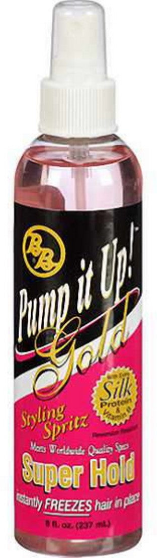 Pump It Up Gold Styling Spritz – NY Hair & Beauty Warehouse Inc.